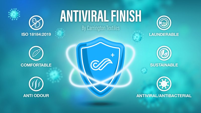 Carrington Textiles: New antiviral and antibacterial finish for fabrics ...