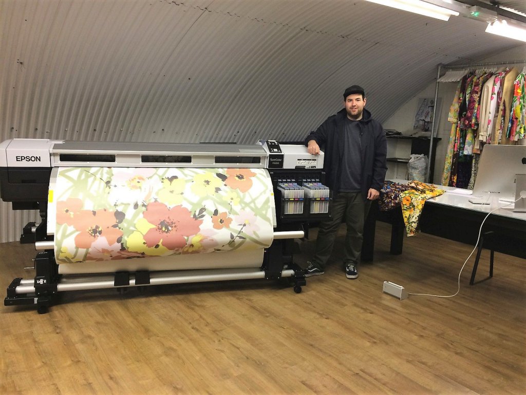 New textile print studio in London | textile network