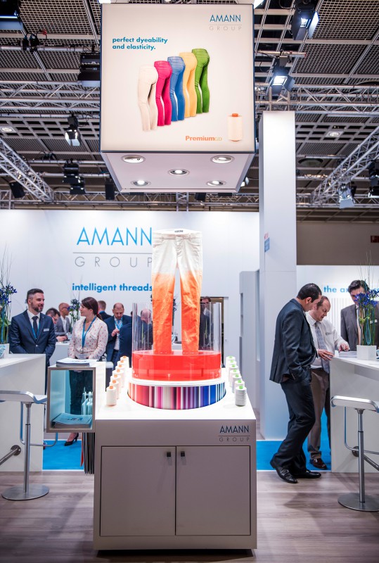 Texprocess 2015: Amann Group showed “intelligent threads” | textile network