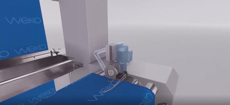 Modern edge trimming systems from Weko | textile network