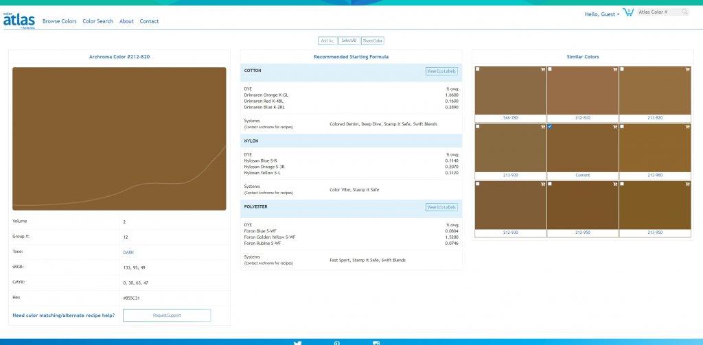 Archroma: Trend in warm earthy color tones | textile network