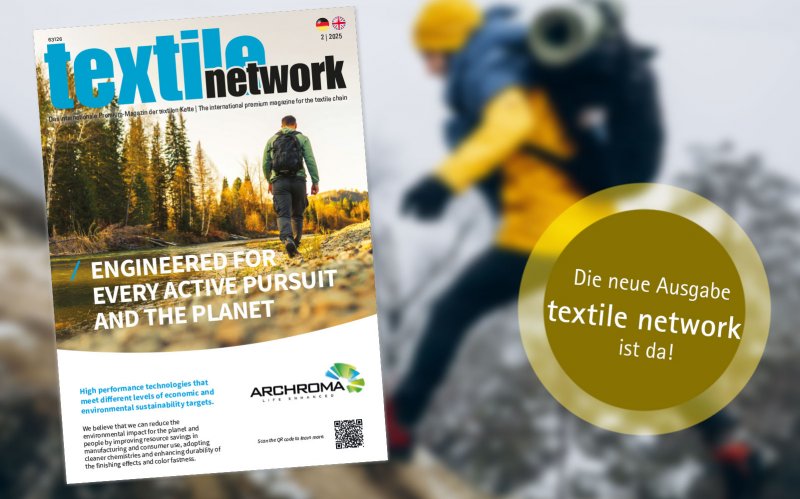 The textile network issue 2/2025 has been published! | textile network