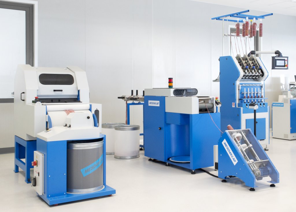 Mesdan-Lab presents “Mini Spinning Line” | textile network